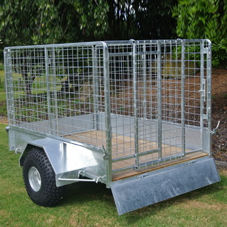 Trailer (Quad / ATV / UTV / Farm Trailer - With or W/O Crate) | WCF Hire