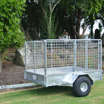 Trailer (Quad / ATV / UTV / Farm Trailer - With or W/O Crate) | WCF Hire